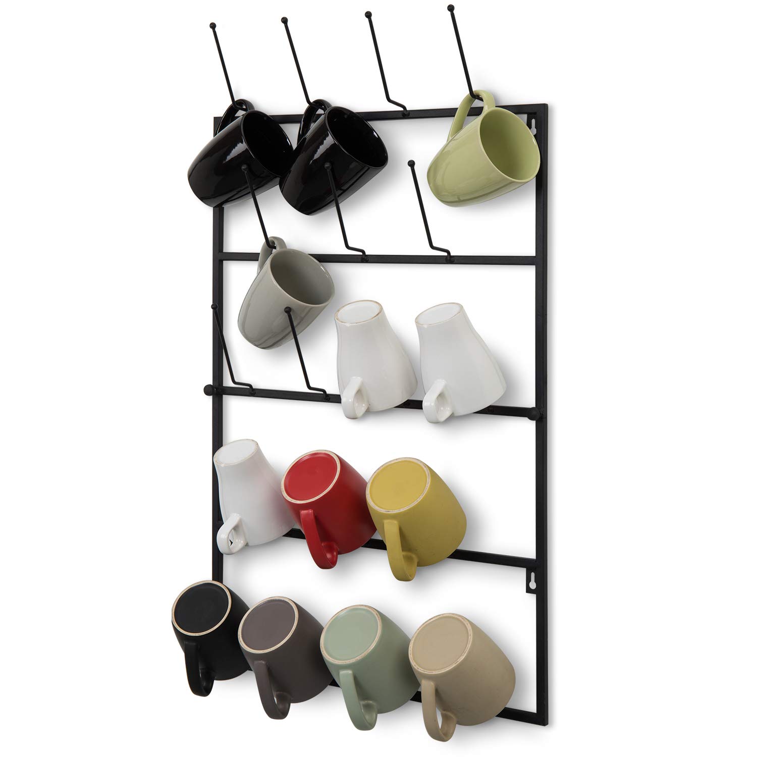 Farmhouse Metal Cup Rack The Best Mug Racks Where To Buy Coffee Mug