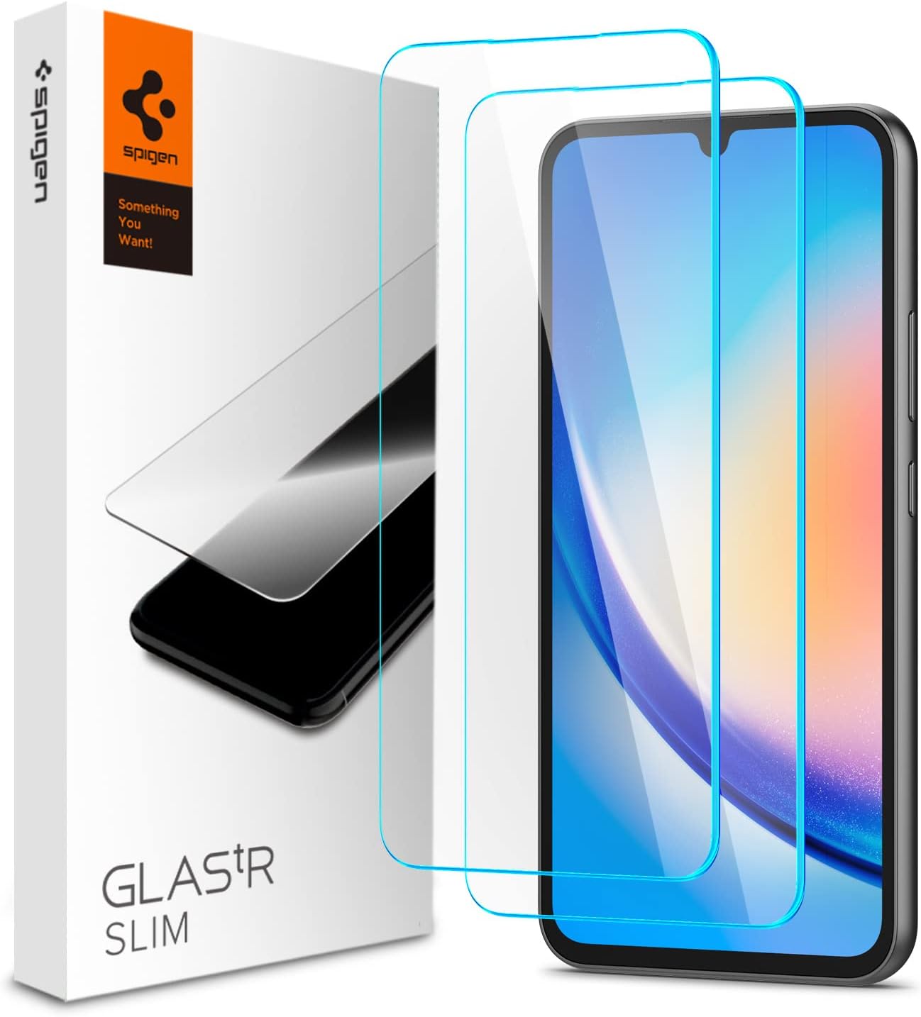 Spigen Alignmaster Tempered Glass Screen Protector Guard For Galaxy A35 ...