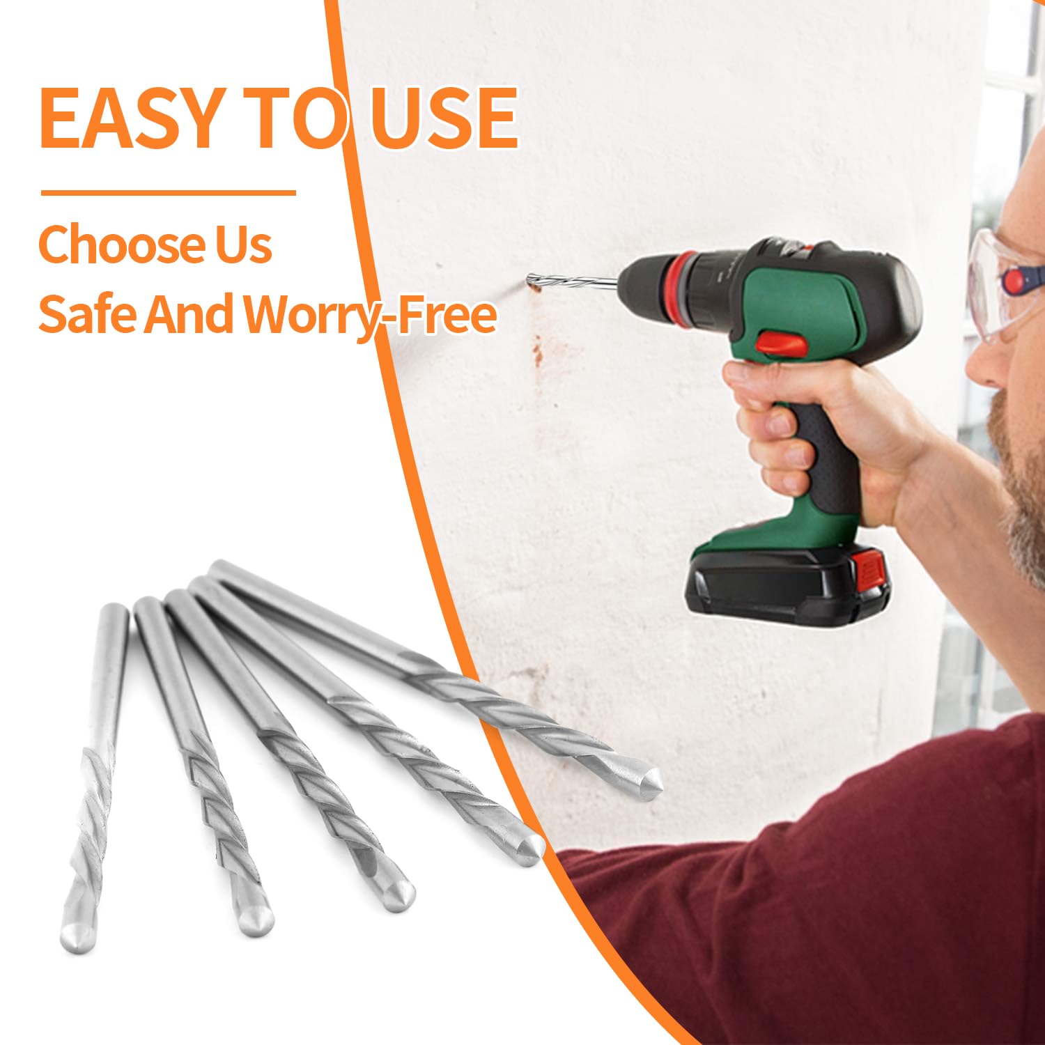 Snapklik.com : 60 Pcs Drywall Router Bits - 1/8 Inch Guide Point ...