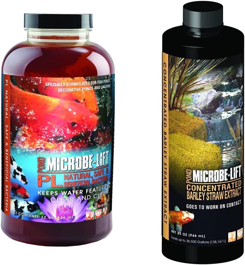 Amazon.com : MICROBE-LIFT PL Pond Bacteria and Outdoor Water Garden ...
