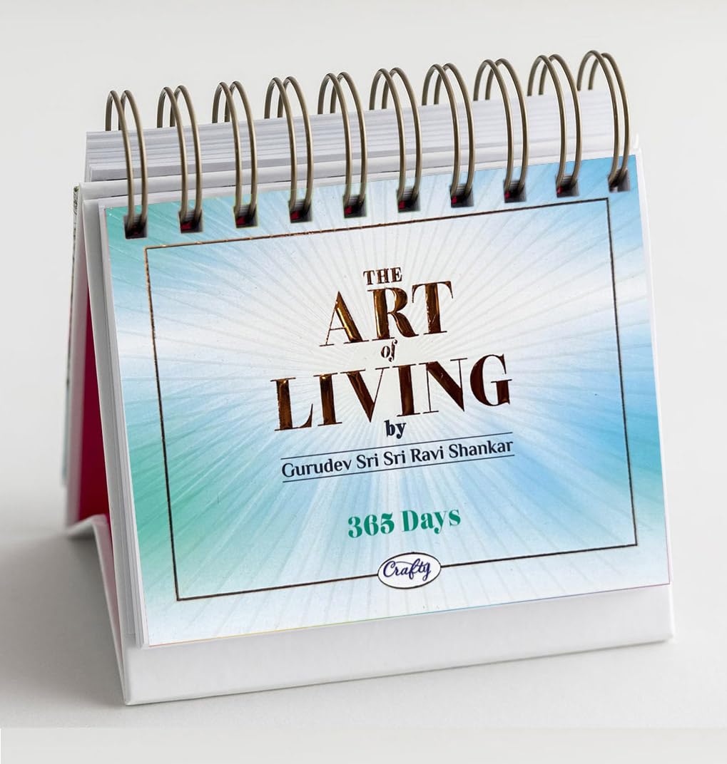 THE ART OF LIVING 365 DAYS Motivational Calendar - Daily Flip Calendar ...