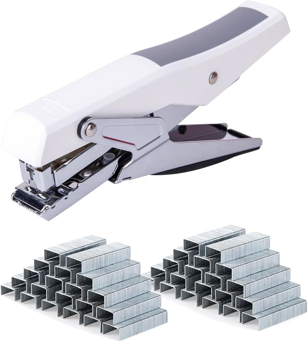 Amazon.com : deli Heavy Duty Stapler, 25 Sheets Capacity, Effortless ...
