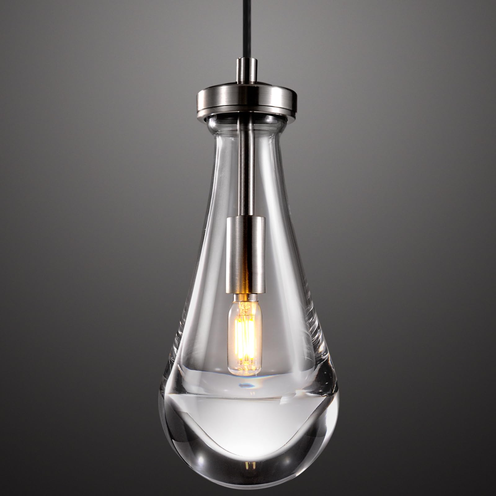 Joyunleo Modern Raindrop Pendant Lights, Kitchen Island Pendant Lights ...