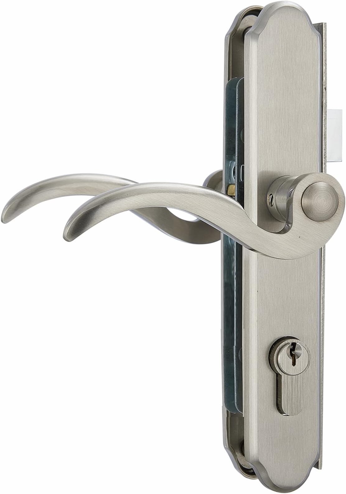 Papaiz Storm Door Lock (Satin Chrome) - Amazon.com