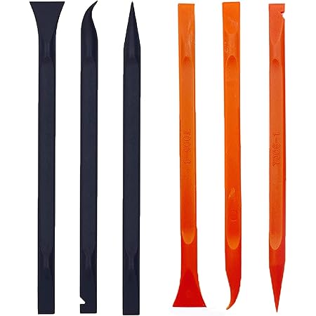 Amazon.com: 9 Pieces Plastic Scraper Tool Scratch Free Plastic Scraper ...