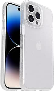 Amazon.com: OtterBox iPhone 14 Pro (ONLY) Prefix Series Case - STARDUST (Clear/Glitter), ultra ...
