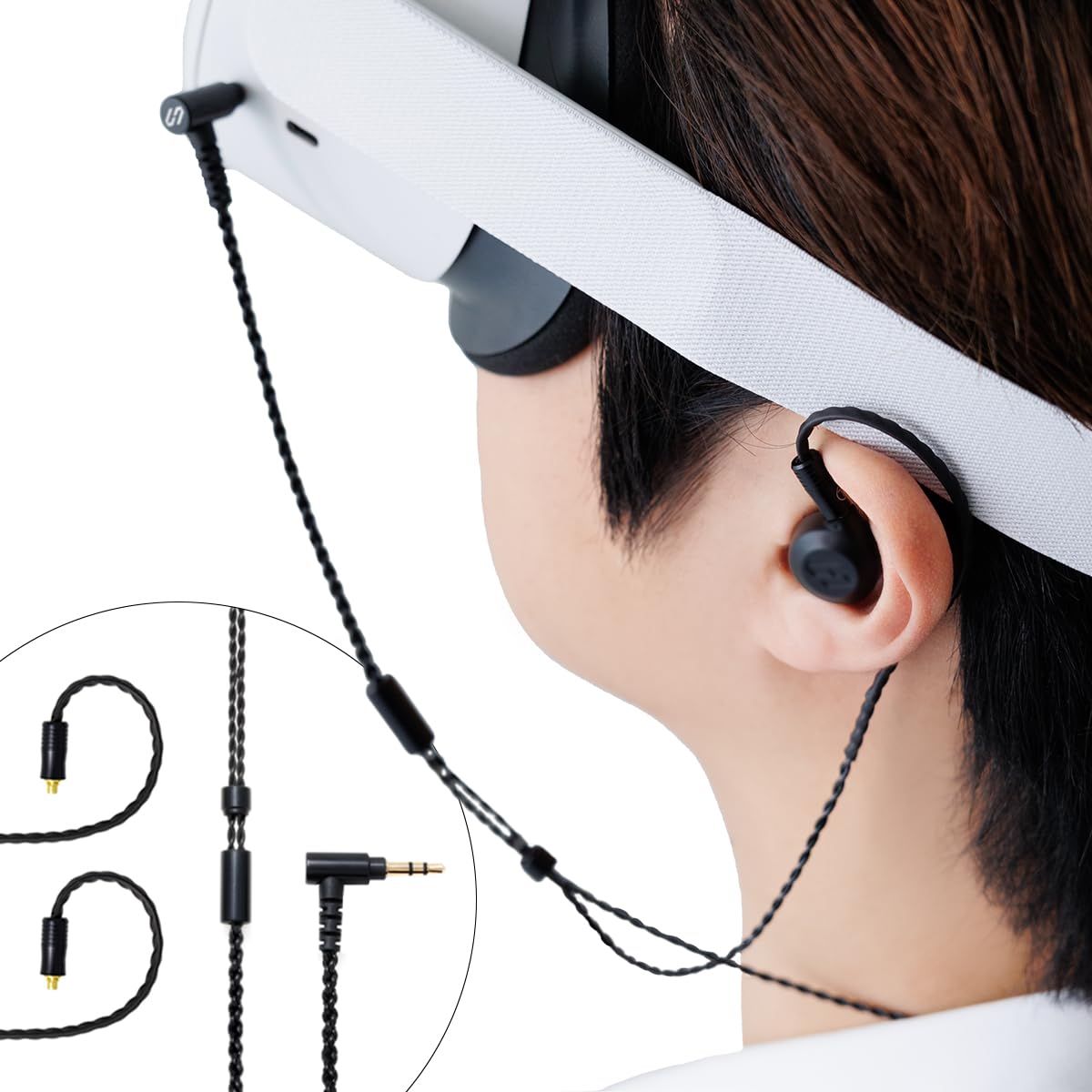 Amazon.com: HiditionGaming VR Earphone Cable for Meta Oculus Quest 2 ...