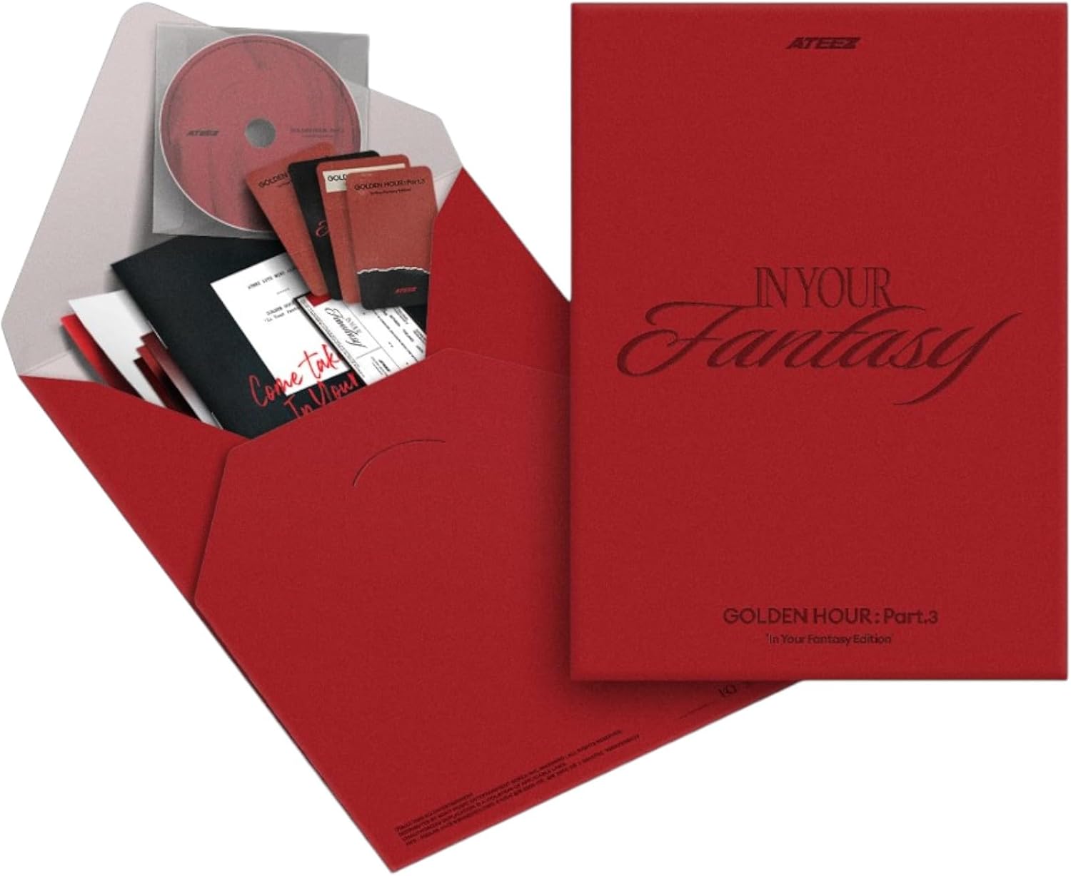 Amazon.com: A-TEEZ GOLDEN HOUR : Part.3 ‘In Your Fantasy Edition’ (Limited) : Health & Household