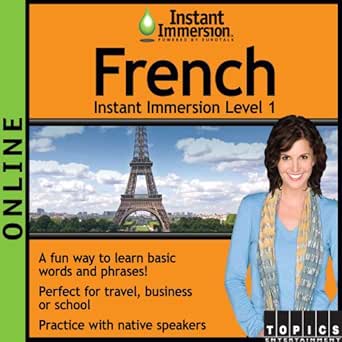 Amazon.com: Instant Immersion French - Level 1 : Everything Else