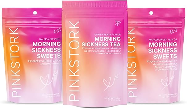 Amazon.com: Pink Stork Morning Sickness Relief Bundle: Nausea Relief ...