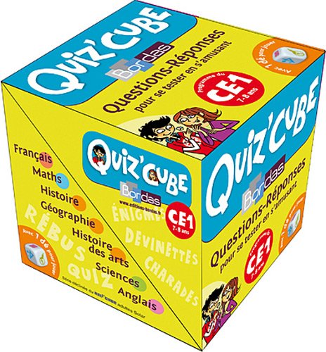 Amazon.com: QUIZ CUBE CE1: 9782047317877: Collectif: Books