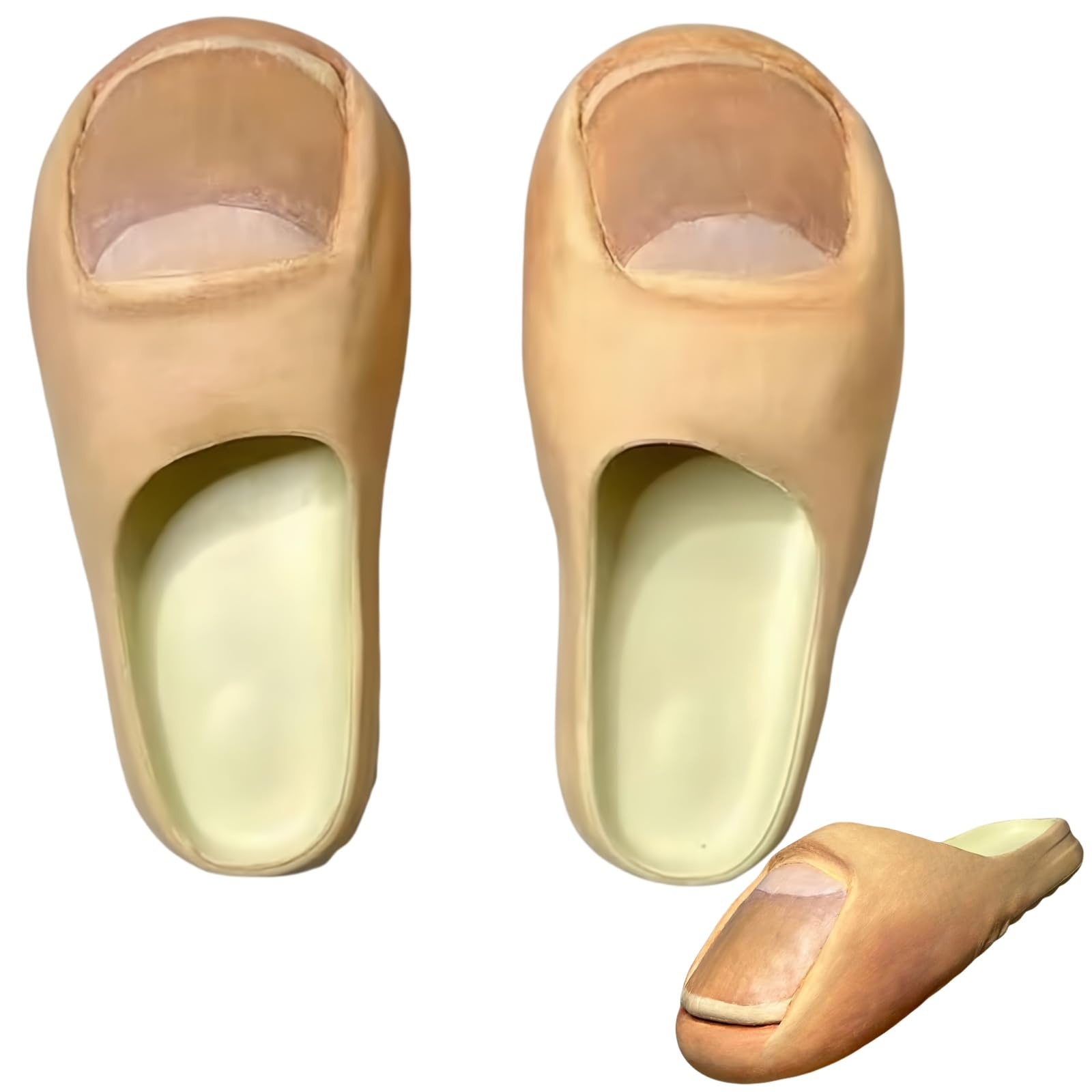 Amazon.com | Creative Soft Big Toe Slippers, Funny Thumb Slippers ...