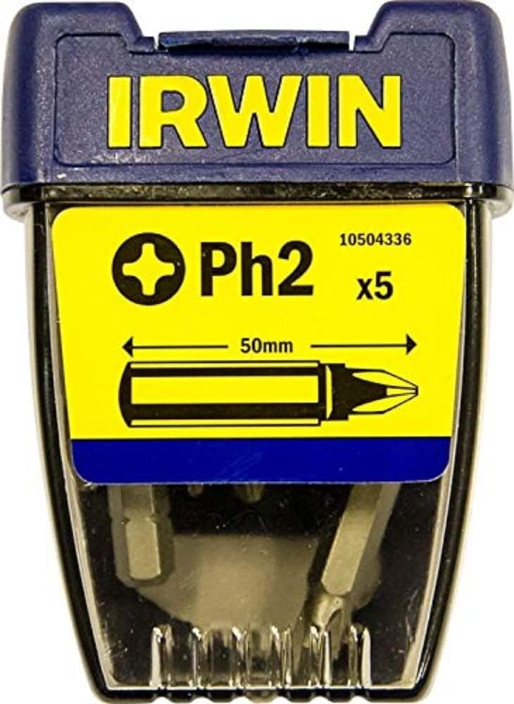 IRWIN 10504336 IW10504336 Phillips Screwdriver Insert Bit (Ph2, 1/4 ...