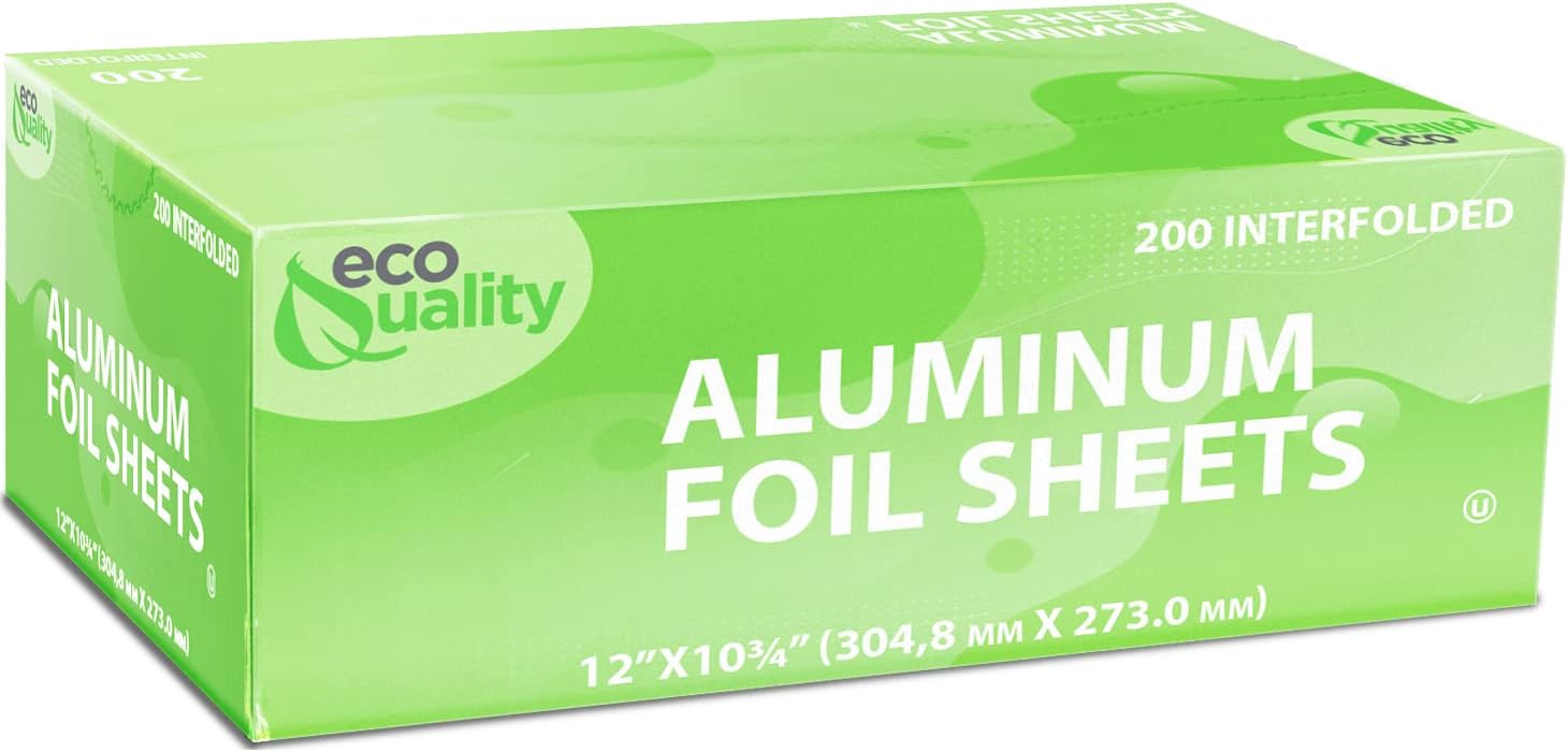 Amazon.com: Aluminum Foil Sheets - Precut Foil Sheets - Pop Up Foil ...