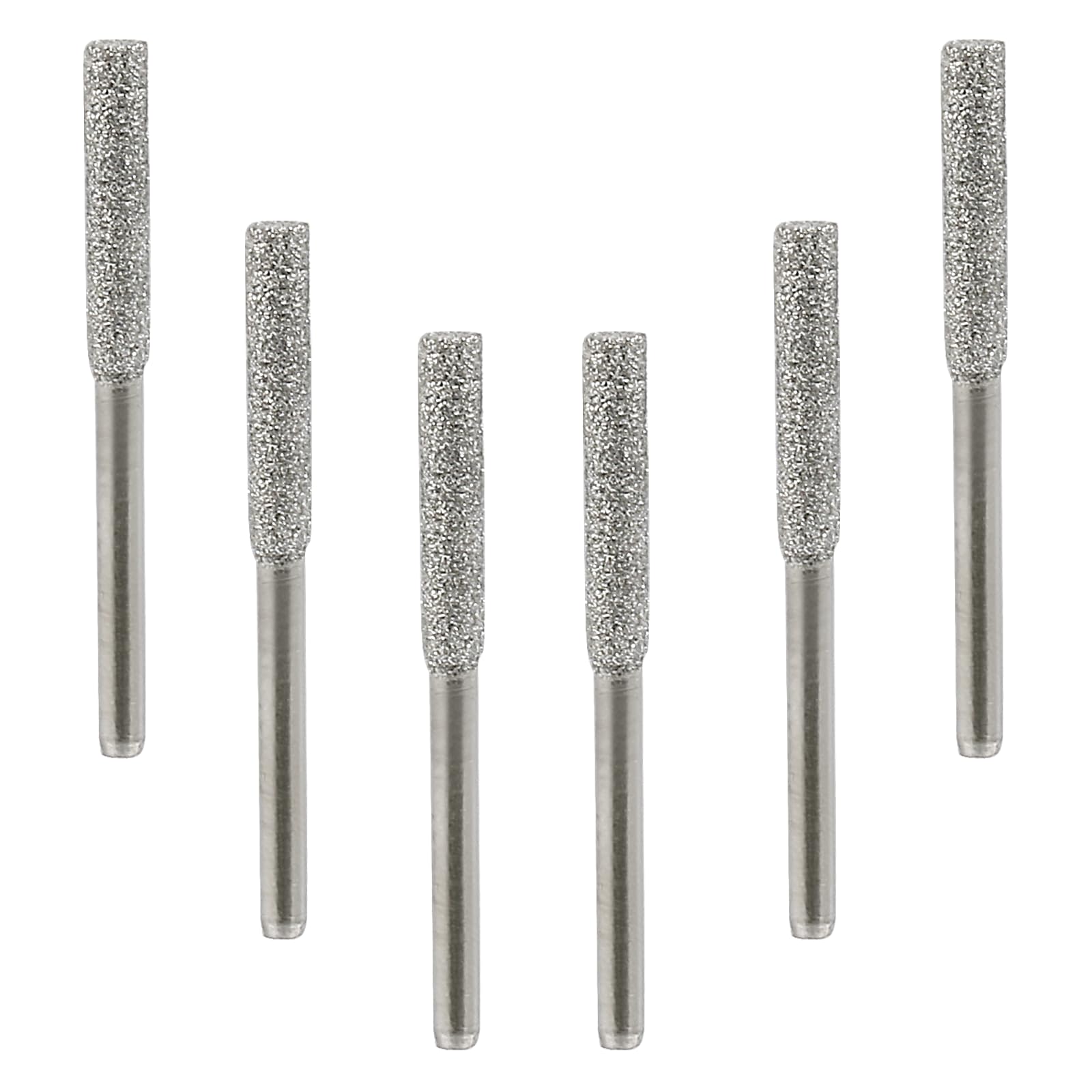 Amazon.com: Coufce 6 Pack 5/32 Inch Diamond Chainsaw Sharpener, Silver ...