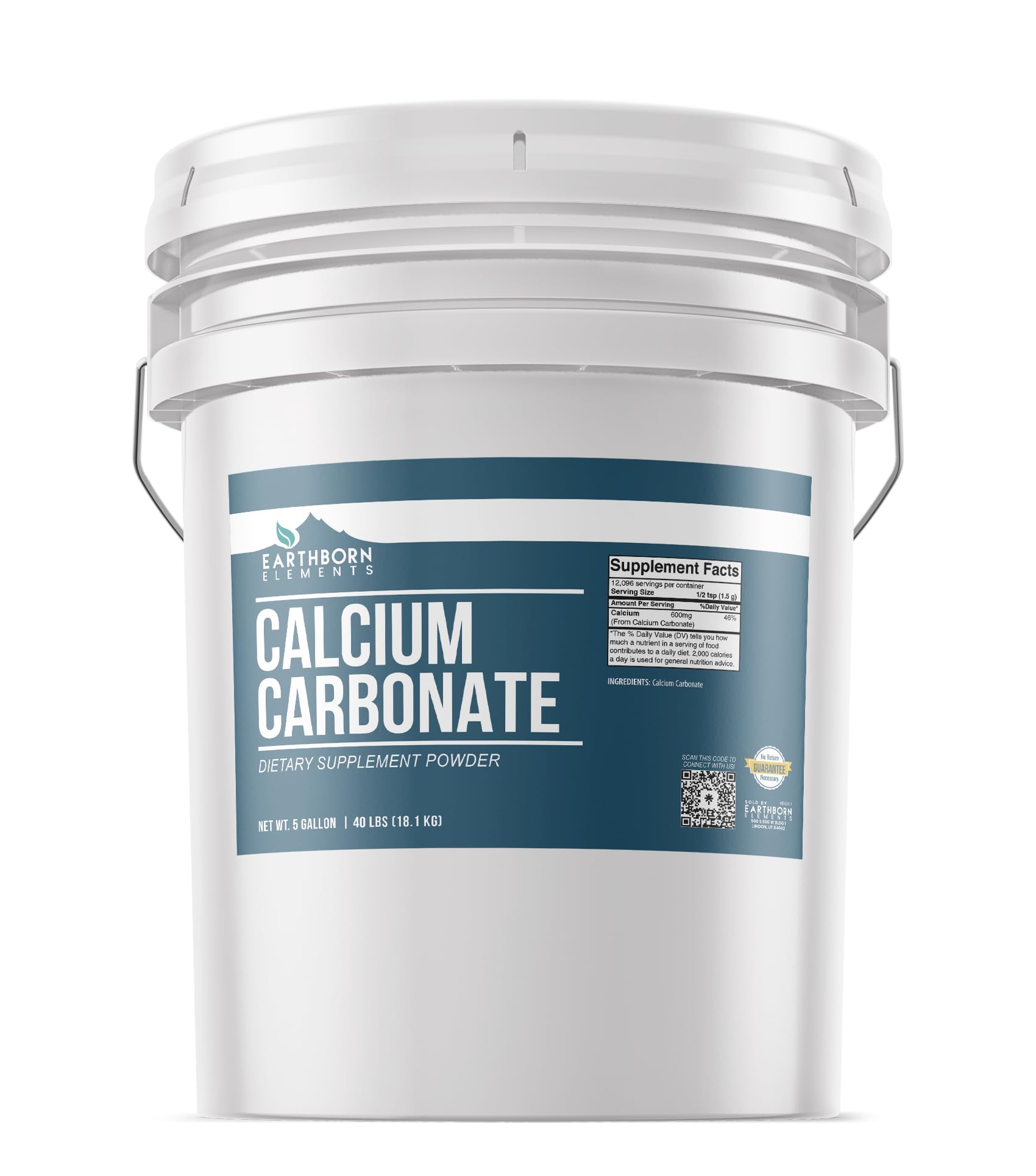 Calcium Carbonate Powder (5 Gallon), Limestone Powder, Toothpaste ...