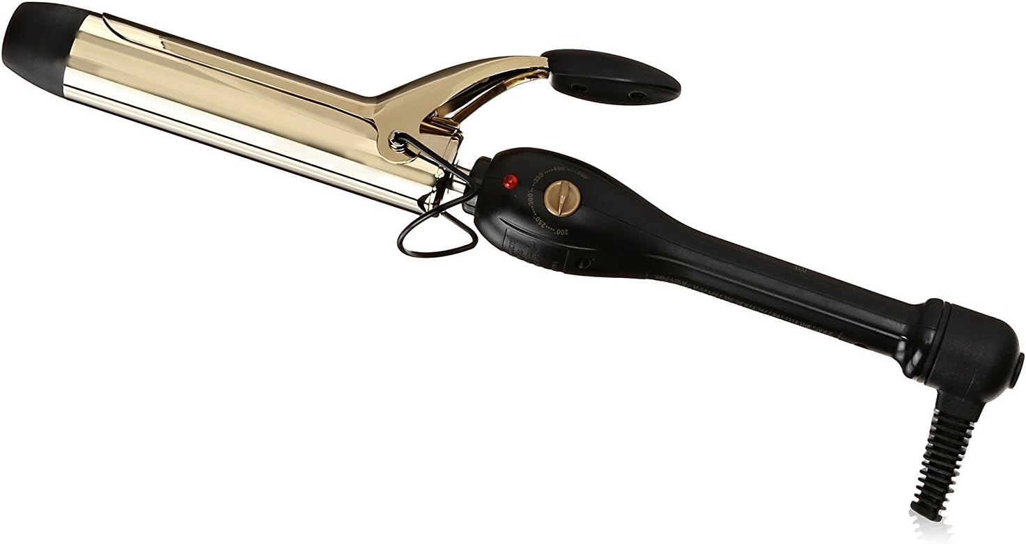 Amazon.com : Gold 'N Hot Professional Ceramic Spring Curling Iron, 3/4 ...