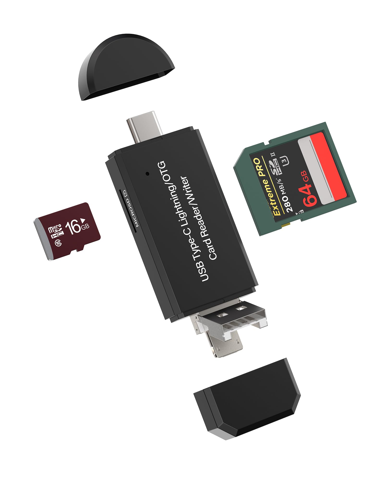 Adattatore Iphone 15 Micro Sd Adattatore Cf Lettore Di Schede SD/CF ...