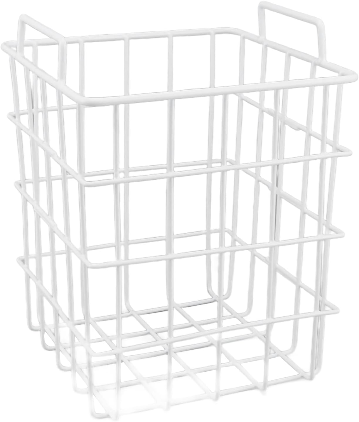Freezer Baskets Pantrty Storage Baskets Bins, Metal Wire Basket Freezer ...