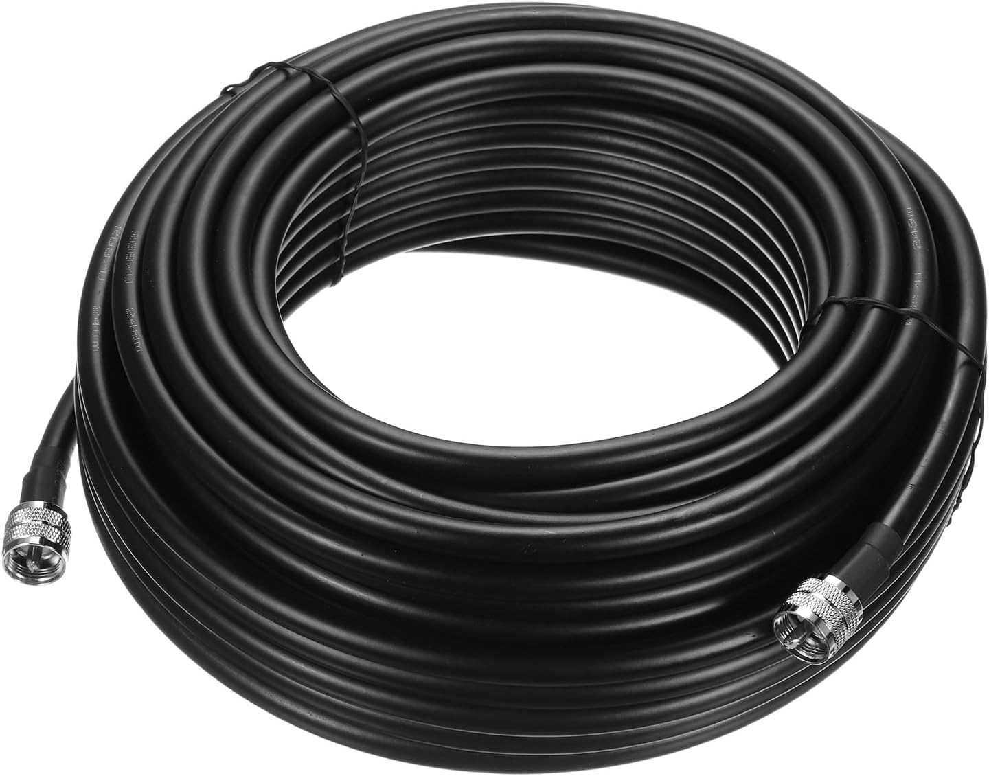 Amazon.com: uxcell RG8/U Coax Cable with Pl-259 Male Connectors for CB/Ham Radio 23m/75ft ...