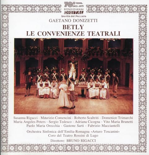 Donizetti: Betly & Le convenienze teatrali : Bruno Rigacci: Amazon.fr ...