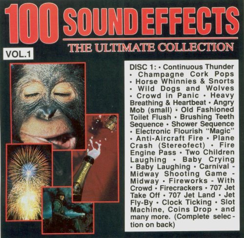 100 Sound Effects: The Ultimate Collection Volume 1 - Amazon.com Music