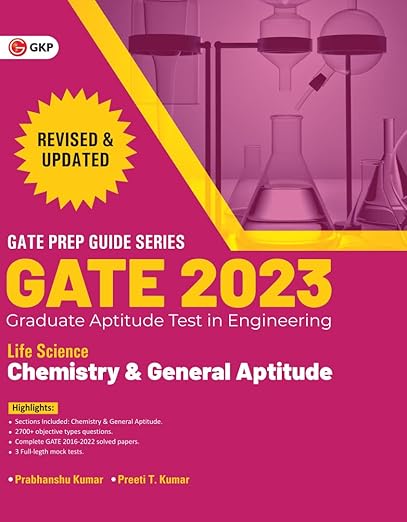 GATE 2023 : Life Science - Chemistry & General Aptitude (Compulsory ...