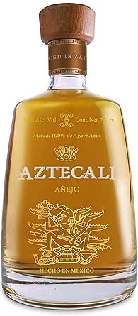 Mezcal Aztecali Añejo 750 ml, 100% Agave Azul : Amazon.com.mx ...