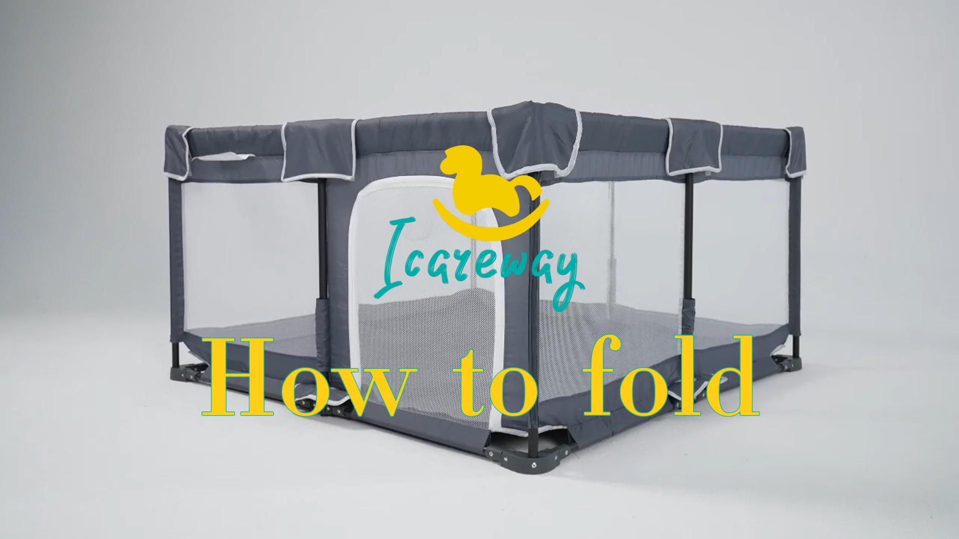 Watch How to fold the playpen on Amazon Live