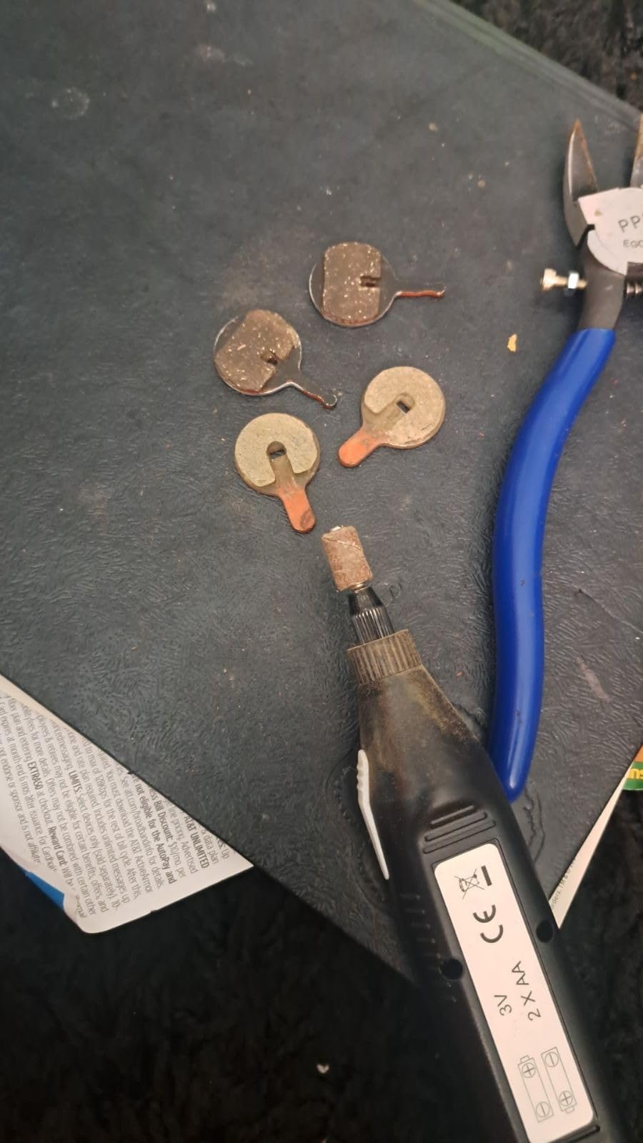 Amazon.com: EVERCROSS Brake Pads Replacement for H5 Electric Scooter ...