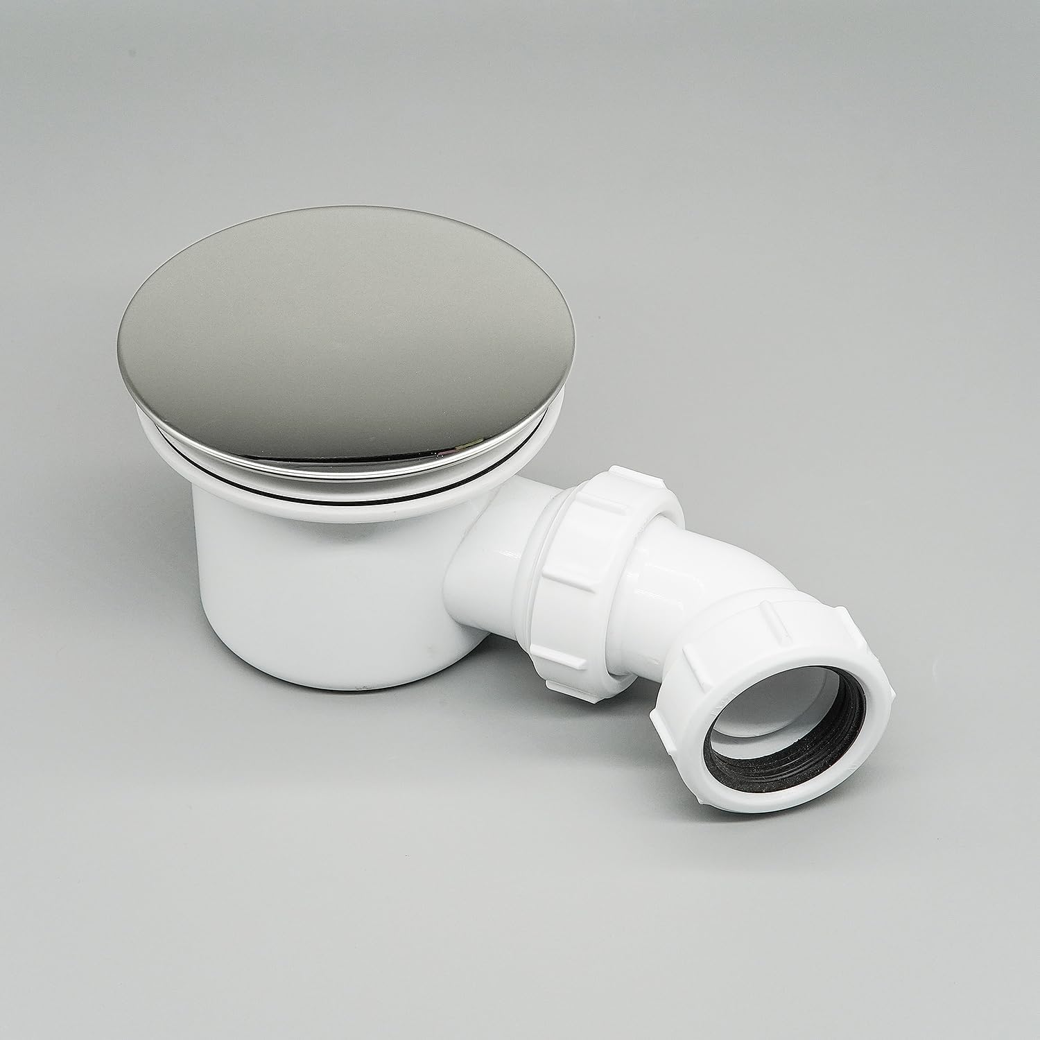 Shallow Shower Trap with 70mm Stainless Steel Mushroom - STW3M : Amazon ...