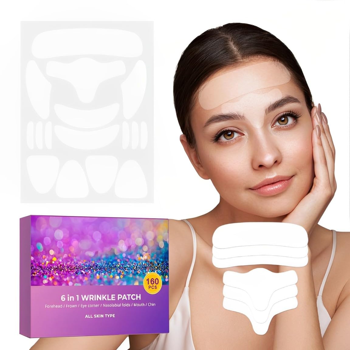Amazon.com: Advanced Forehead Wrinkle Patches, Anti Wrinkle Patches ...