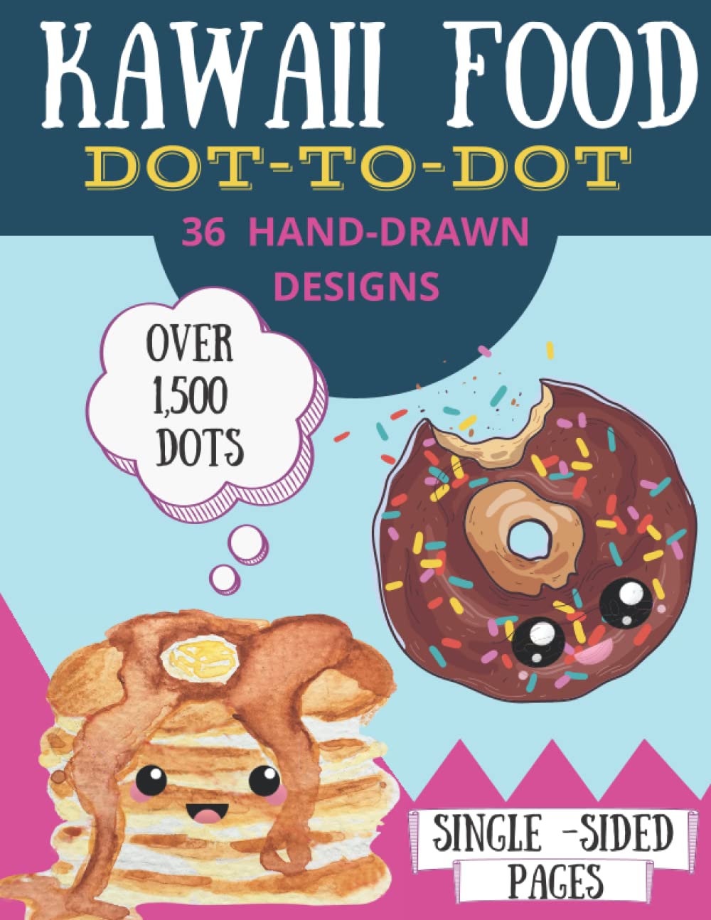 Buy Kawaii Dot to Dot Coloring Book: Kawaii Dot to Dot, 8.5 x 11 Kawaii ...