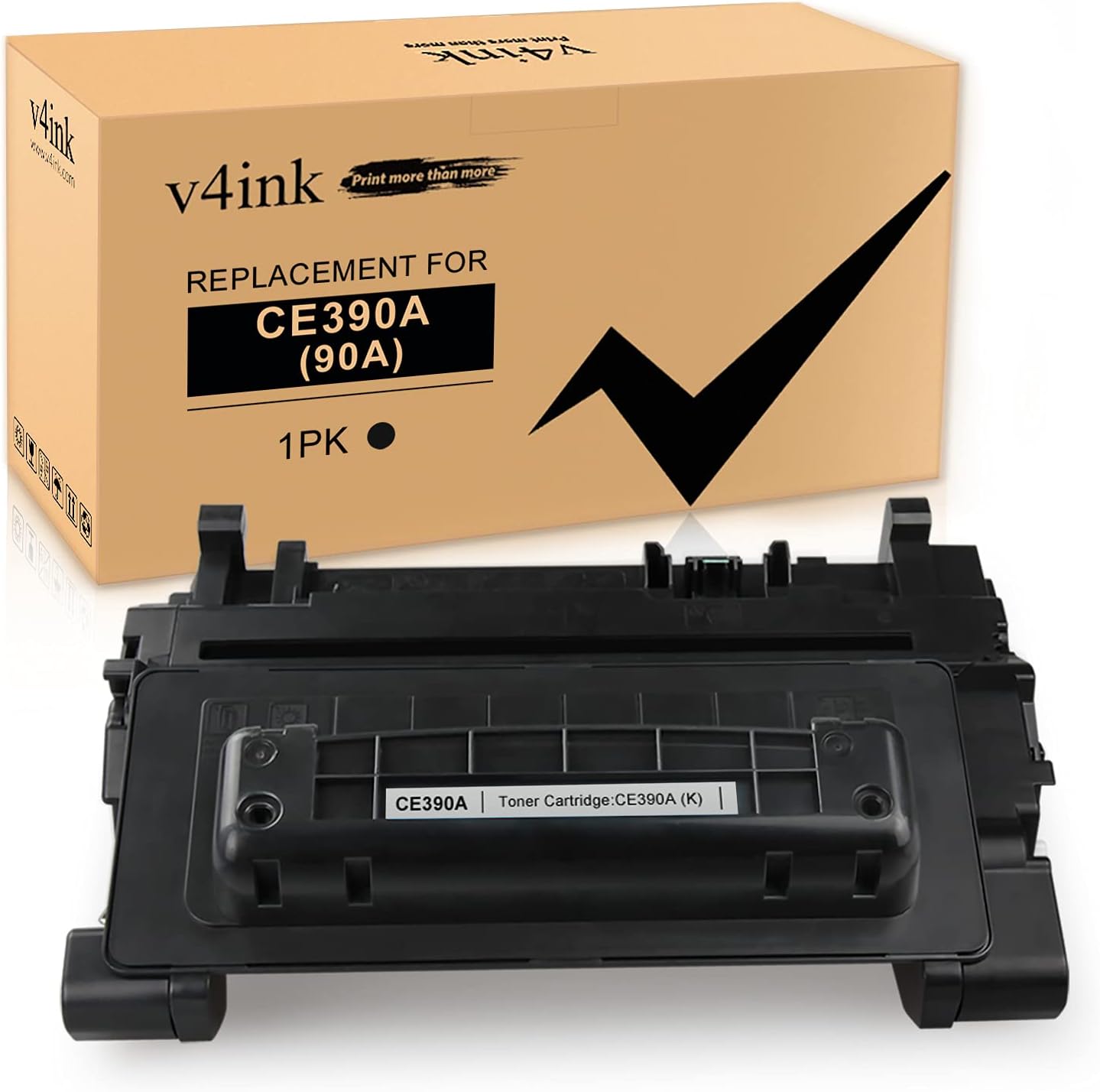 Amazon.com: v4ink Compatible CE390A Toner Cartridge Replacement for HP ...