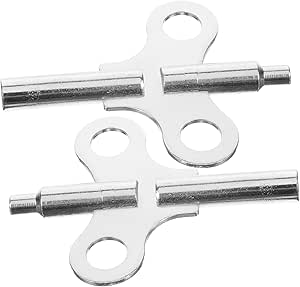 Amazon.com: DOITOOL 2pcs Steel Winding Keys for Antique Clocks Durable ...