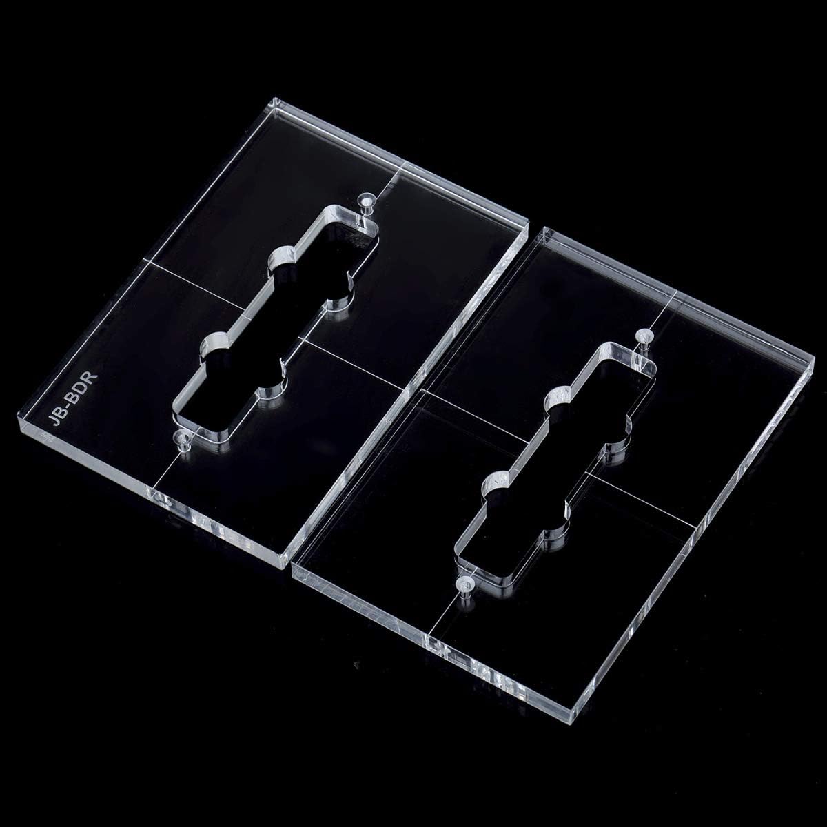Musiclily Pro CNC Accurate Acrylic Pickup Routing Templates Set for ...