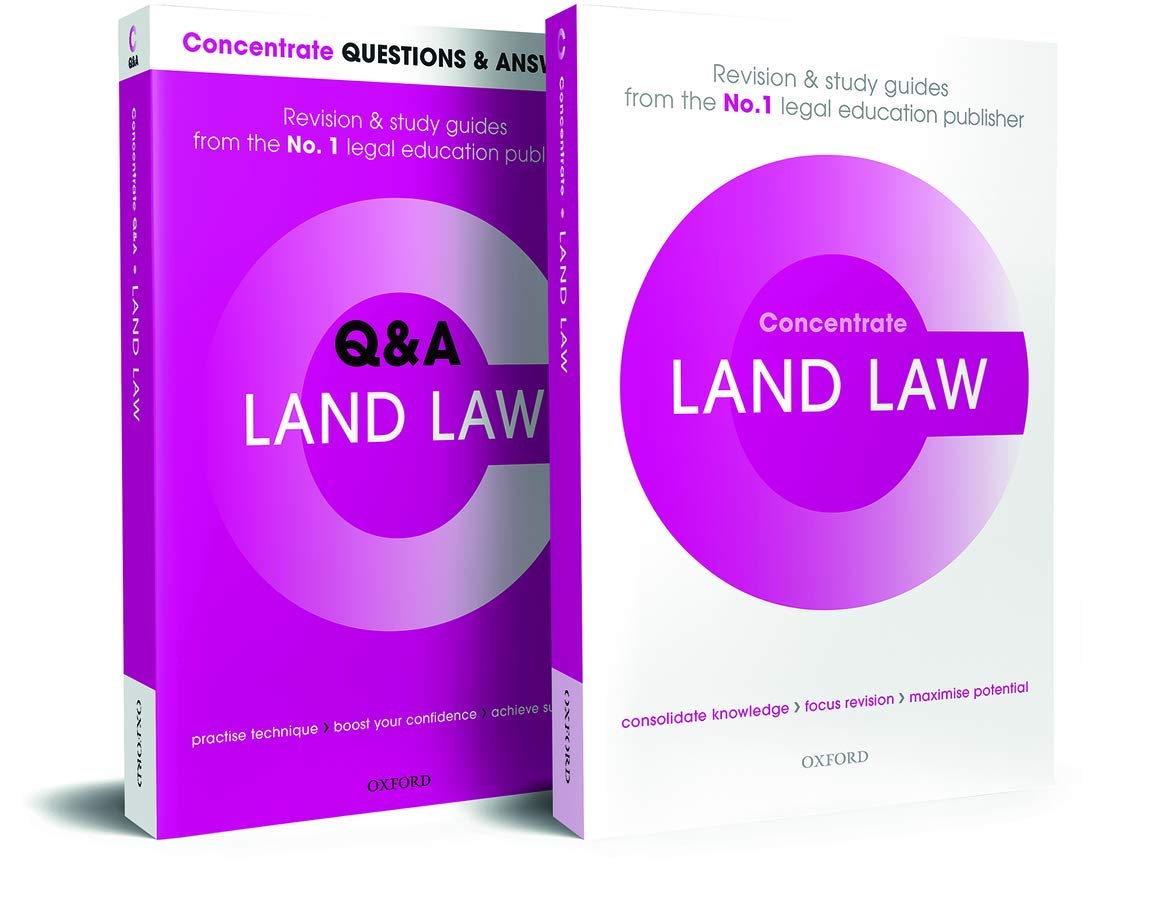 Land Law Revision Concentrate Pack: Law Revision and Study Guide ...