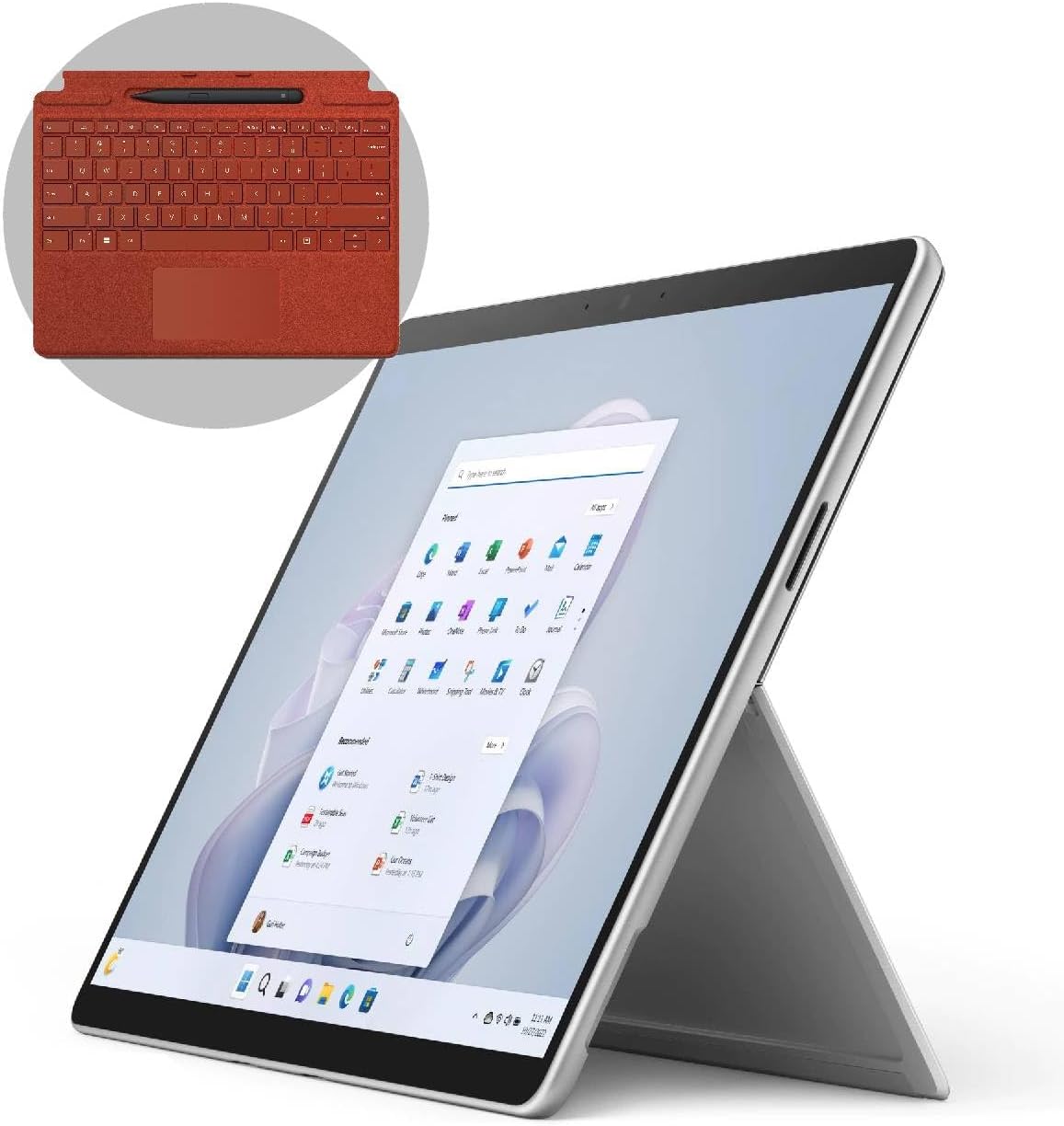 Microsoft Surface Pro 9 (Intel Core i5/8GB RAM/256GB SSD) - Platinum ...