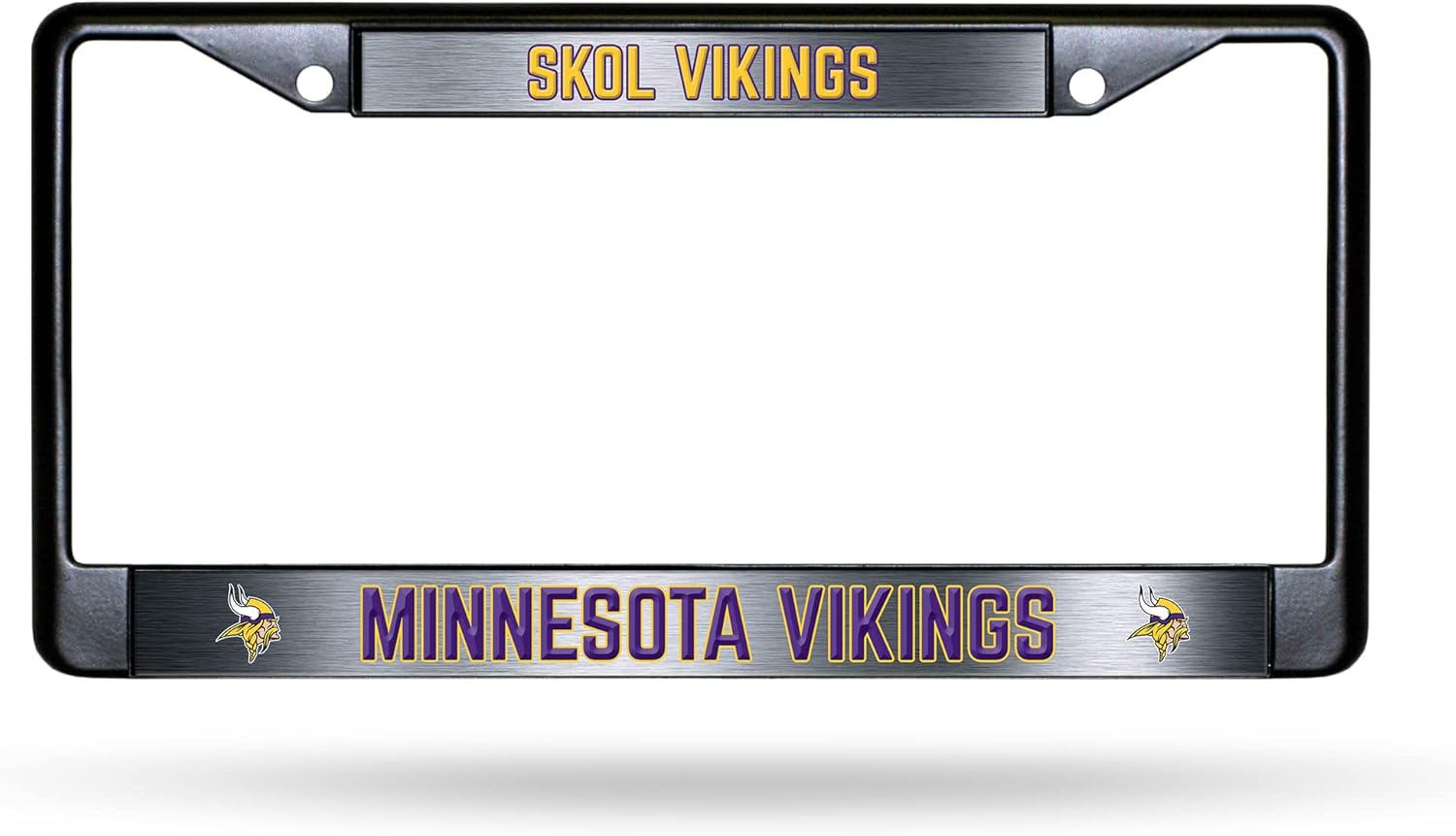 Amazon.com: Minnesota Vikings Premium Black Long Lasting Zinc Alloy NFL ...