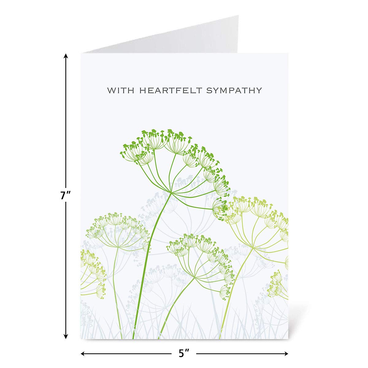 Snapklik.com : Current Love Remembered Sympathy Cards - Set Of 8 (4 ...