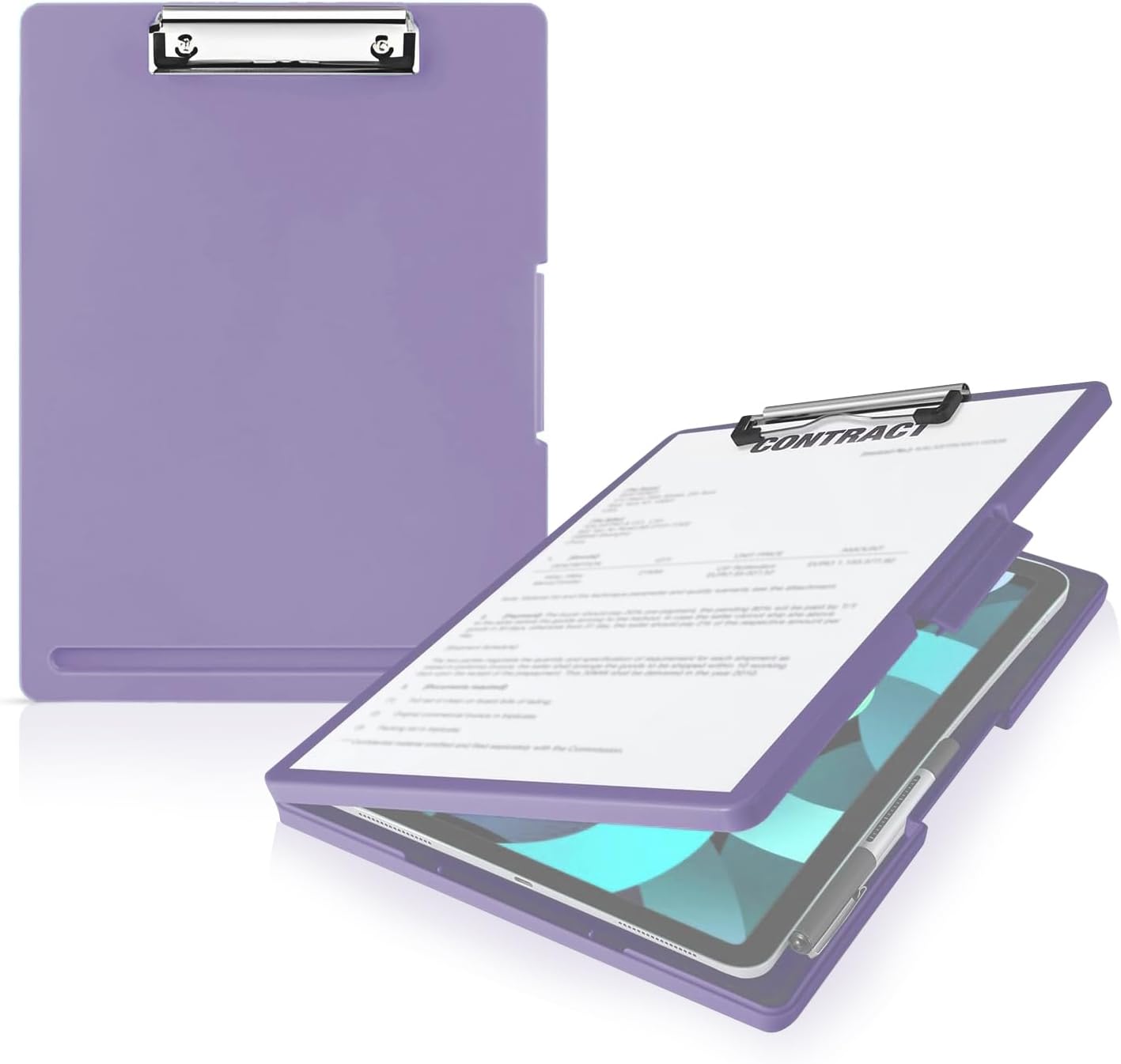 oddpod™ Sleek A4 Clip Pad with Side-Opening/Clipboard with Storage Case ...