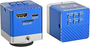 Amazon.com: KOPPACE 4K HD Microscope Industrial Camera 8.3 Million Pixels HDMI/Type-C Output ...