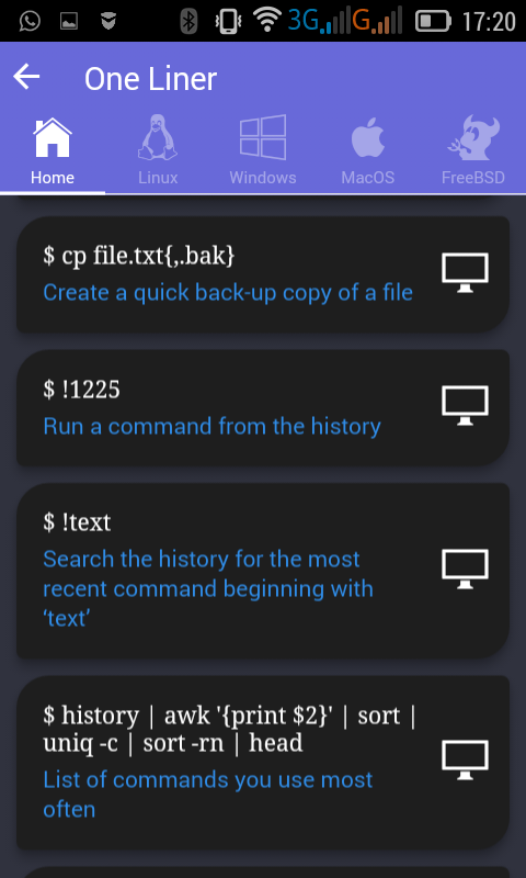 CommandEx Command Line Reference - App on Amazon Appstore