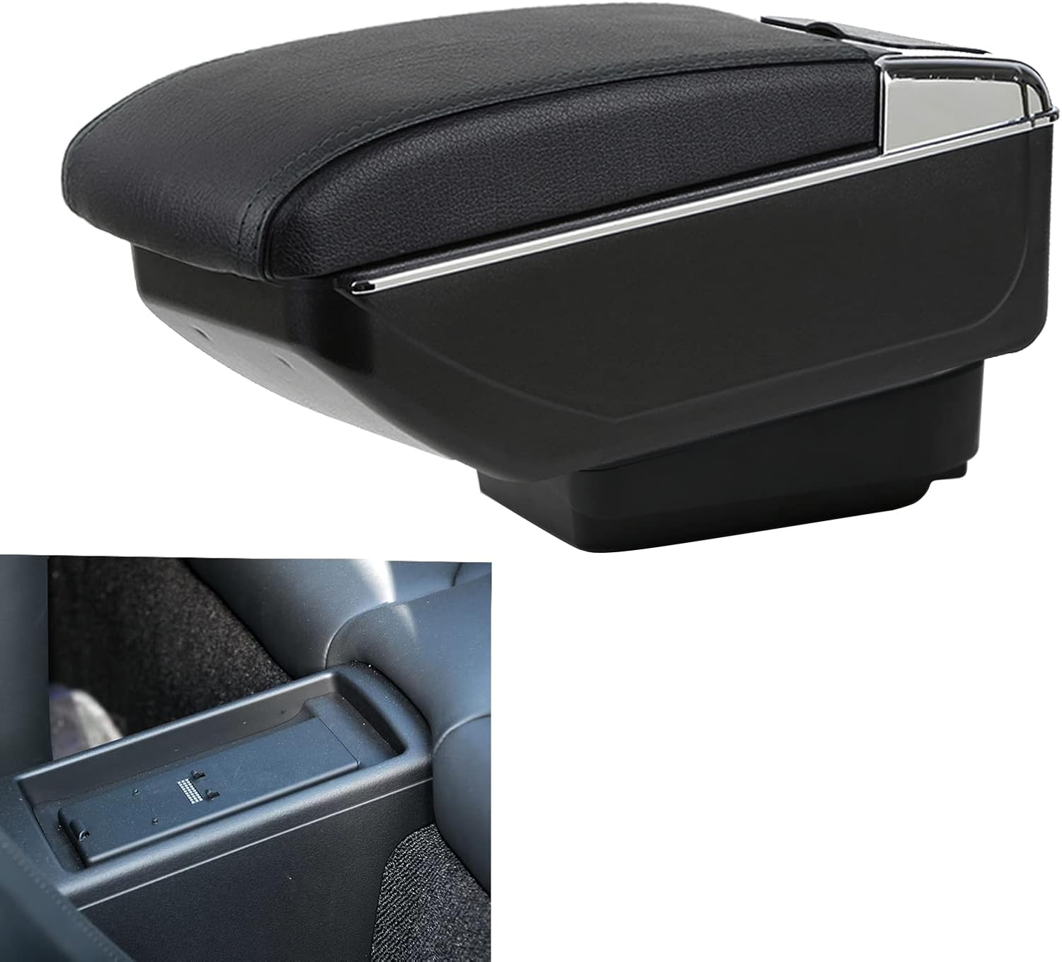 Amazon.fr : Pour accoudoir Audi TT - Double couche - Grande boîte de ...