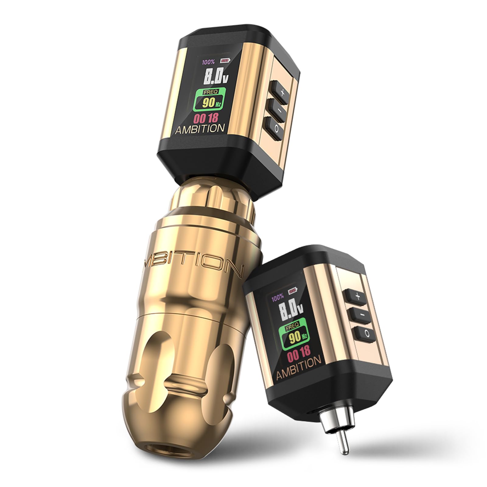 Amazon.com: Ambition Lutin Rotary Tattoo Machine with 2Pcs Korall ...