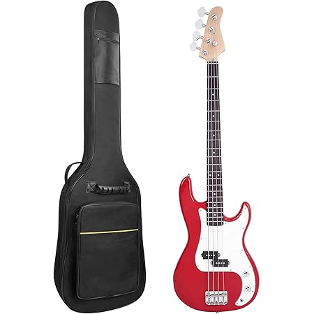 Amazon.com: Muscab Bass Guitar Bag 7mm Padding Waterproof Electric Bass ...