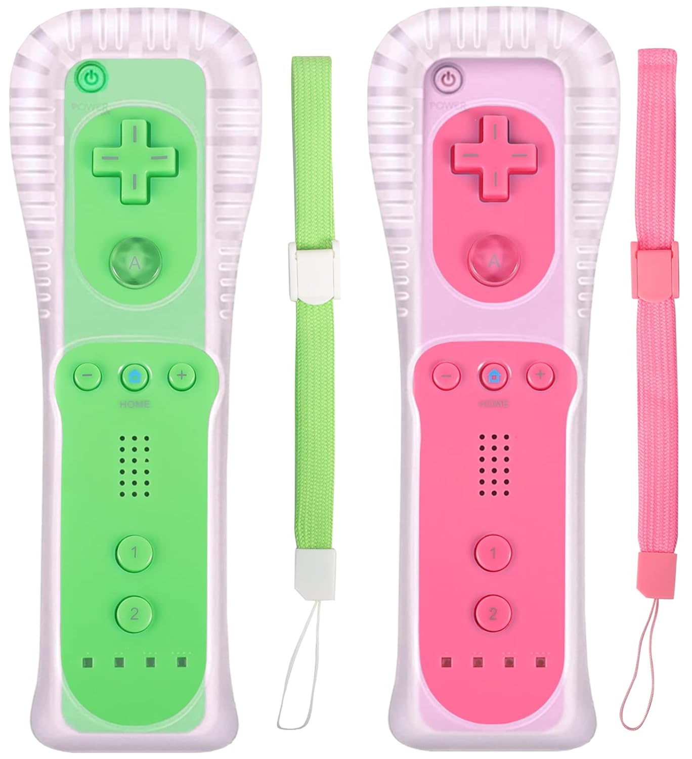 Amazon.com: Dliaonew 2 Psck Remote Controller for Wii and Wii U Console ...