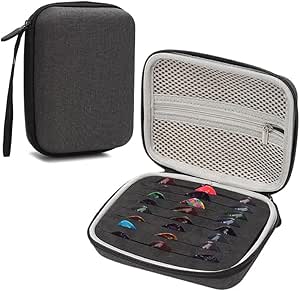 Amazon.com: Guitar Pick Storage Case,Guitar accessories pick box,Hard ...