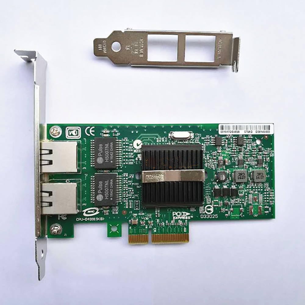 Amazon.com: for Inter EXPI 9402PT 82571-2T PCIe x4 82571-2RJ45 PCIe x1 Dual-Port Server/Desktop ...