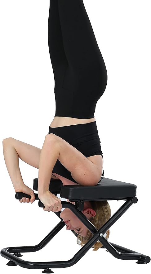 Amazon.com : Aozora Yoga Headstand Bench Stand Yoga Chair for Family ...